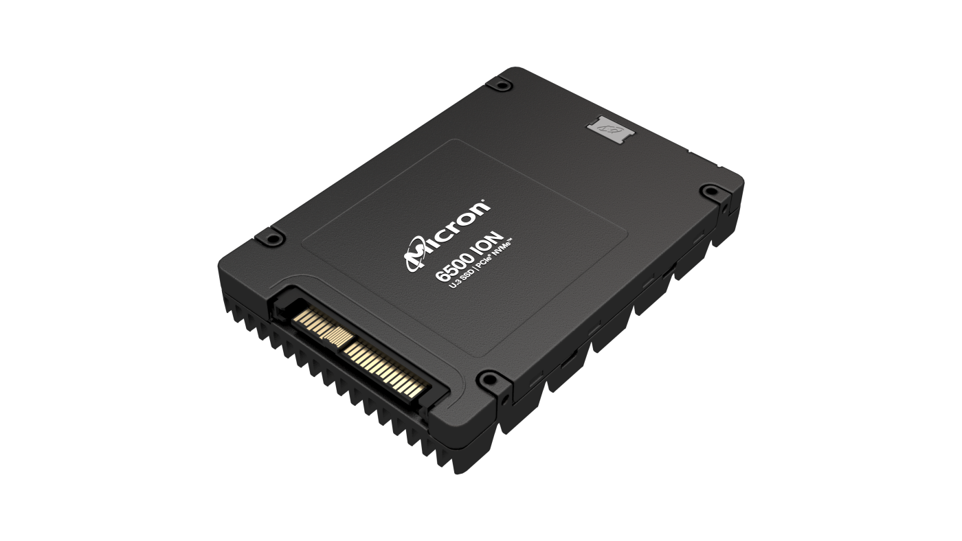 SSD MICRON 6500 ION U.3 NVMe ENTERPRISE - MTFDKCC30T7TGR-1BK1DFCYYR - 5sc.vn